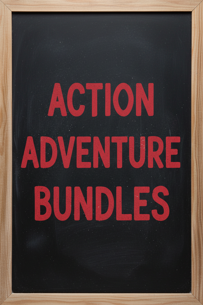 Action Adventure Fiction Book Bundles - The Book Bucket